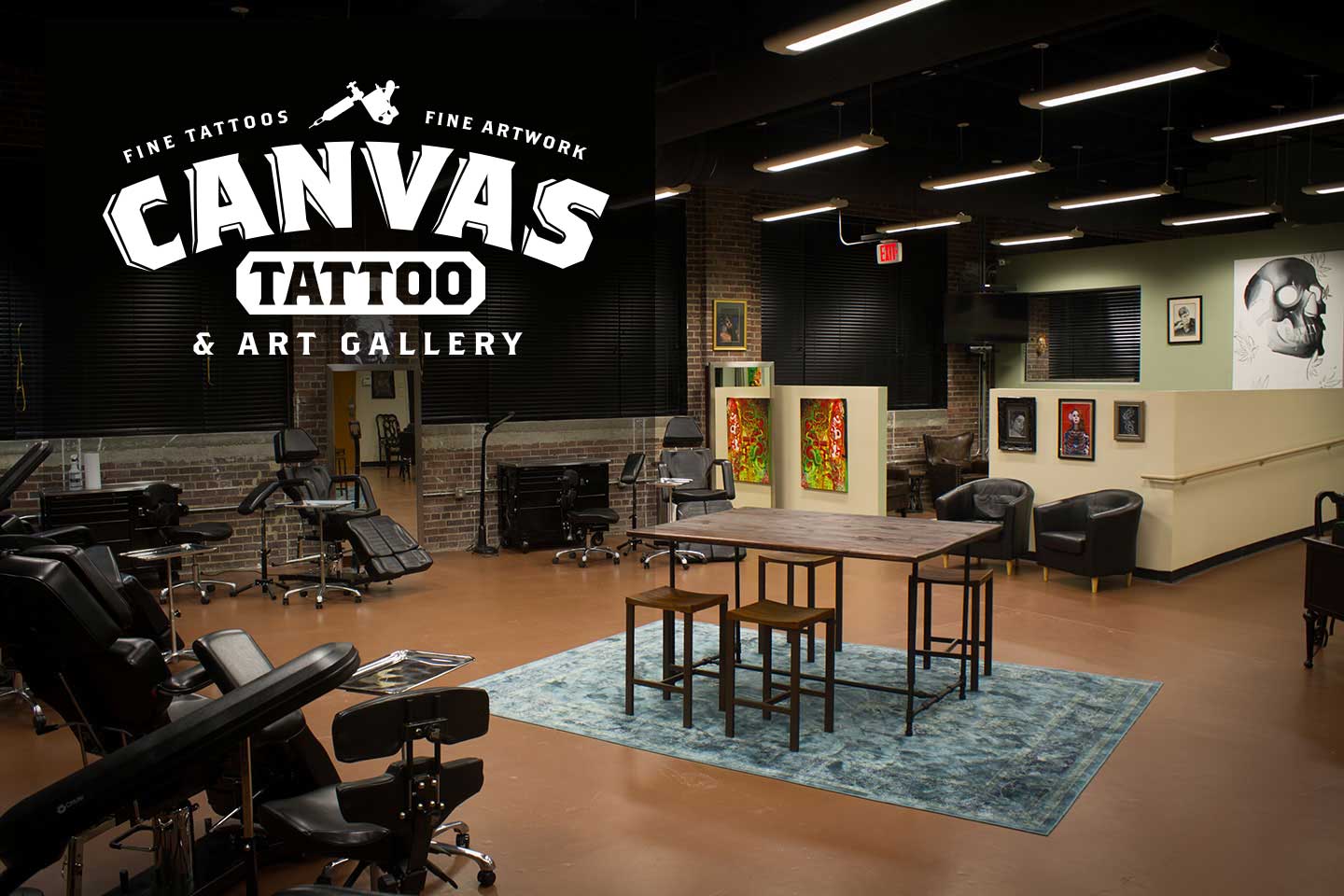 tattoo shops in charlotte | Canvas Tattoo & Art Gallery